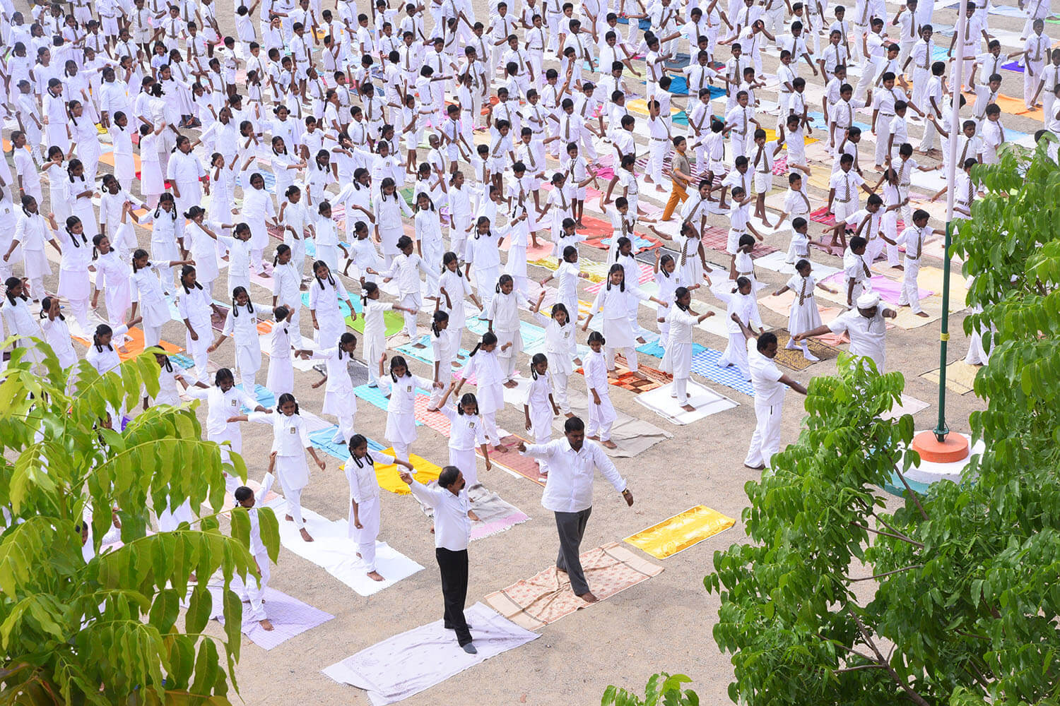 Yoga Day | Chanakya Matriculation Higher Secondary School