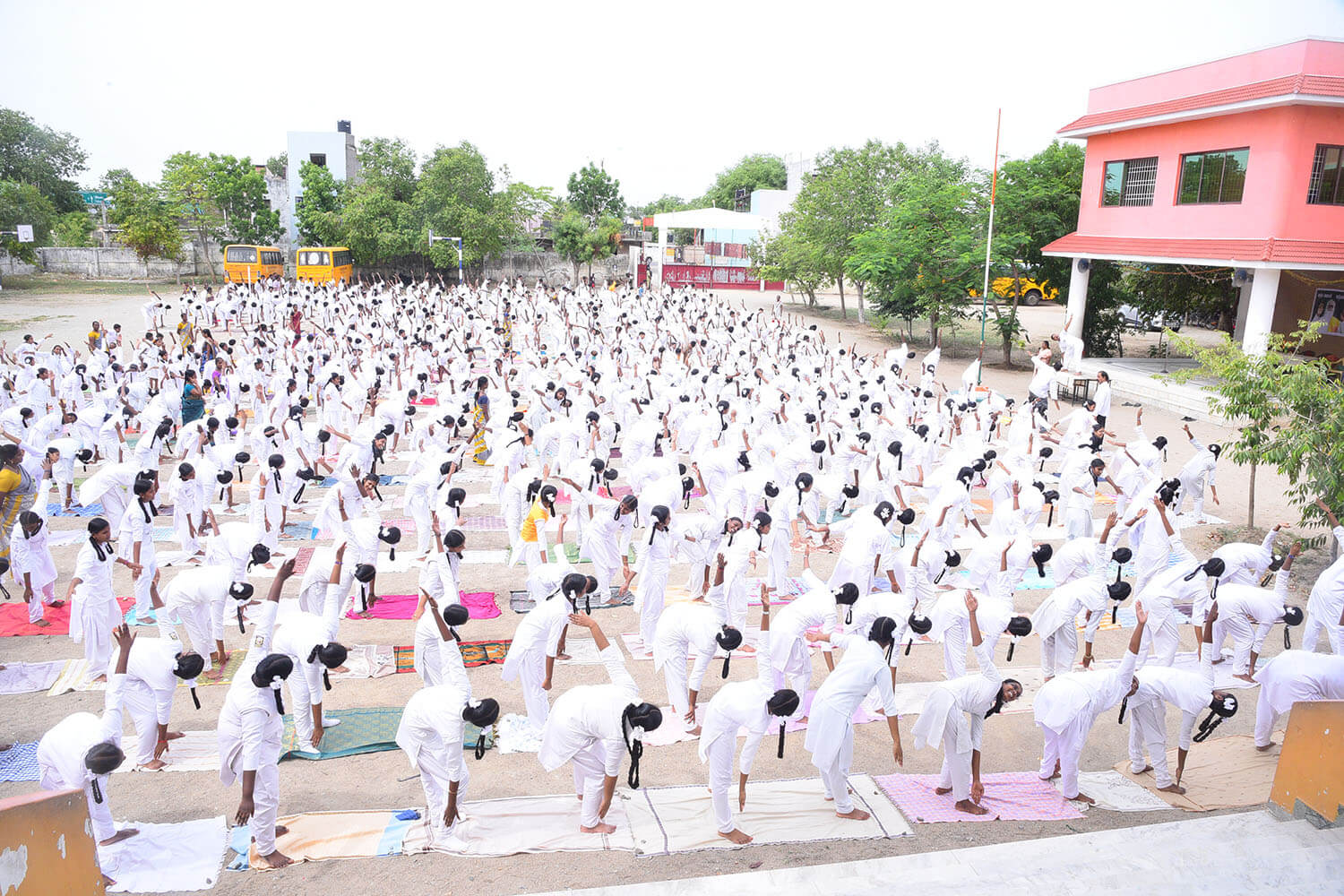 Yoga Day | Chanakya Matriculation Higher Secondary School